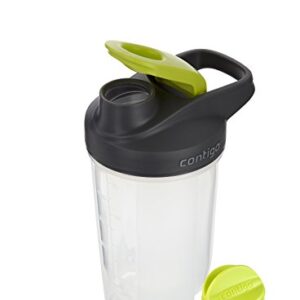 Contigo Shake & Go Fit Snap Lid Shaker Bottle, 20 oz., Electric Green