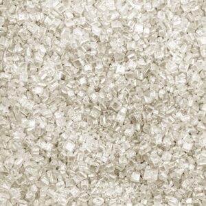 BREW GLITTER White Pearl Cocktail Rimming Sugar, Drink Rimmer for Beverages, Cocktails, Margaritas, Drinks, Kosher Certified (4oz, White Pearl)