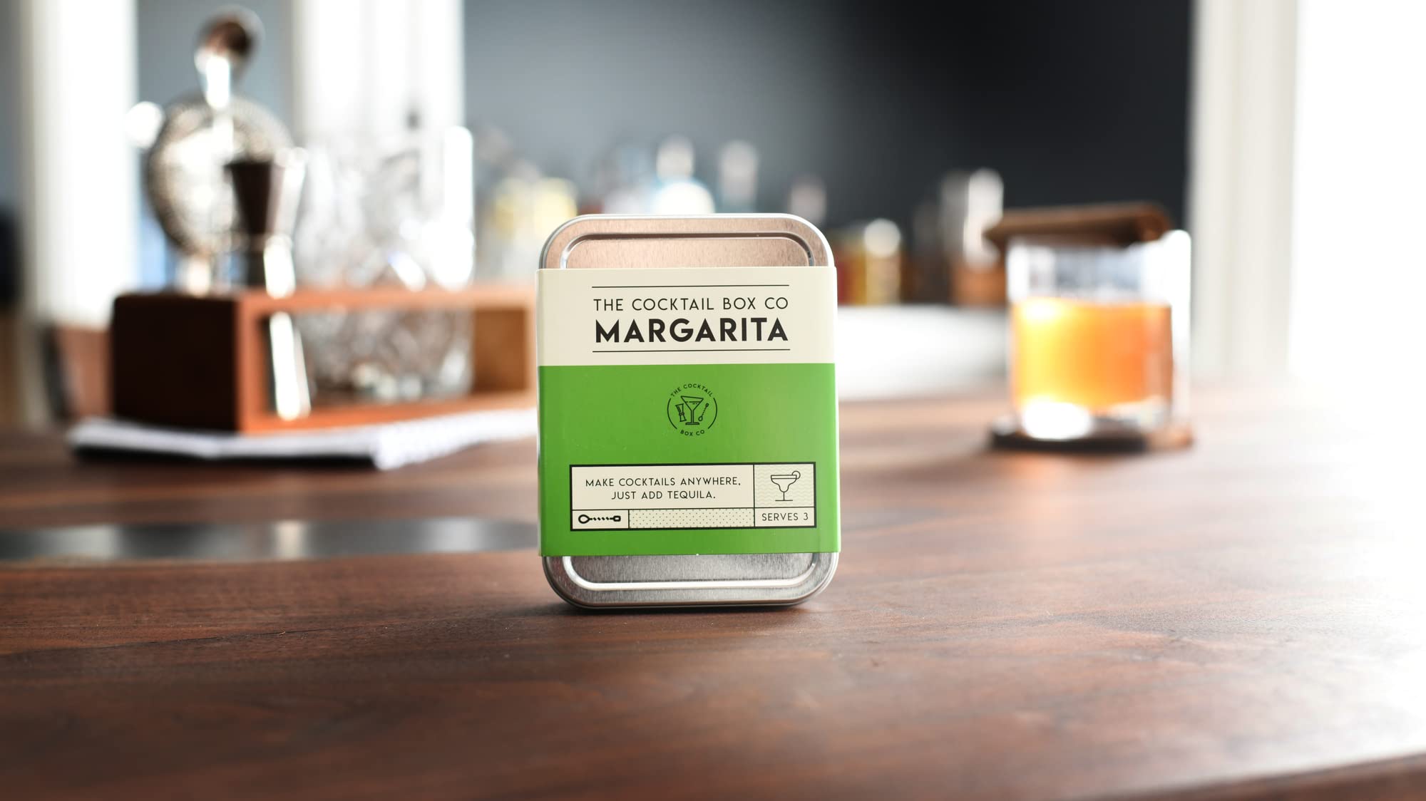 The Cocktail Box Co. Margarita Cocktail Kit - Premium Cocktail Kits - Make Hand Crafted Cocktails. Great Gifts for Him or Her Cocktail Lovers (1 Kit)