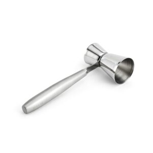 houdini double jigger cocktail accessory, 7.5 inches, stainless steel