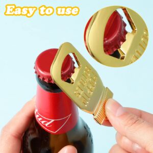 50 Pieces Baby Shower Bottle Opener Popping Bottle Opener Baby Shower Favors Feeder Shaped Bottle Opener for Guests Baby Shower Souvenirs for Baby Shower Wedding Party Favor Decoration Supplies (Blue)