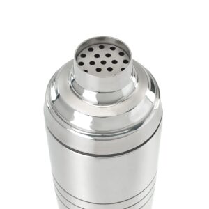 Barfly Double Wall Insulated Cocktail Shaker Tin, 19 oz (550 ml), Stainless (M37157)