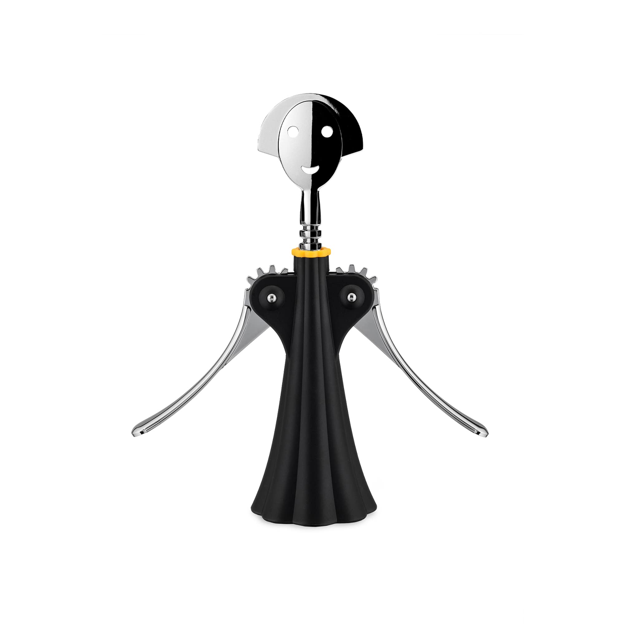 Alessi Anna G. Corkscrew Designed by Alessandro Mendini, One size, Black