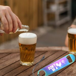 Funny Rainbow Colors Stainless Steel Bottle Opener Bar Key For Friend Boyfriend Men Bar Drinking Lovers Joke Gifts