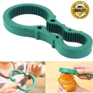 3 in 1 Silicone Multi Opener Bottle Opener Handy Anti-slip Bottle Lid Opener Kitchen Twist Tool Opener for Pop/Beer Bottle Jar