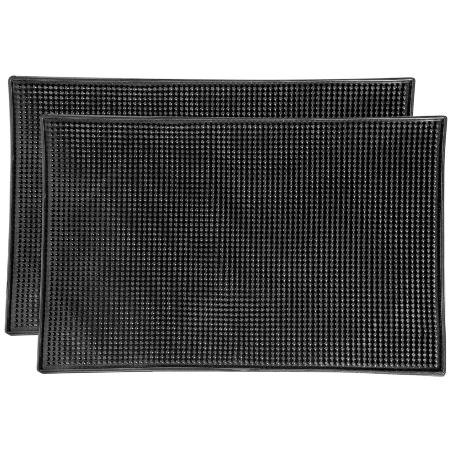 BonBon Professional 18" x 12" Rubber Bar Service Mat (2)