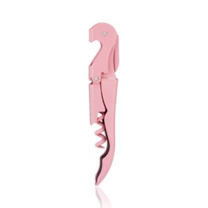 true truetap full rosé double hinged corkscrews, pink