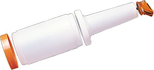 Carlisle FoodService Products Stor N' Pour Plastic Bottle Spouts, Pour Spouts, Bar Supplies with Complete Unit for Bar, 2 Quarts, Assorted, (Pack of 6)