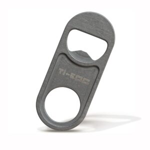 ti-edc titanium beer bottle opener keychain pendant compact durable easy to use cap opener