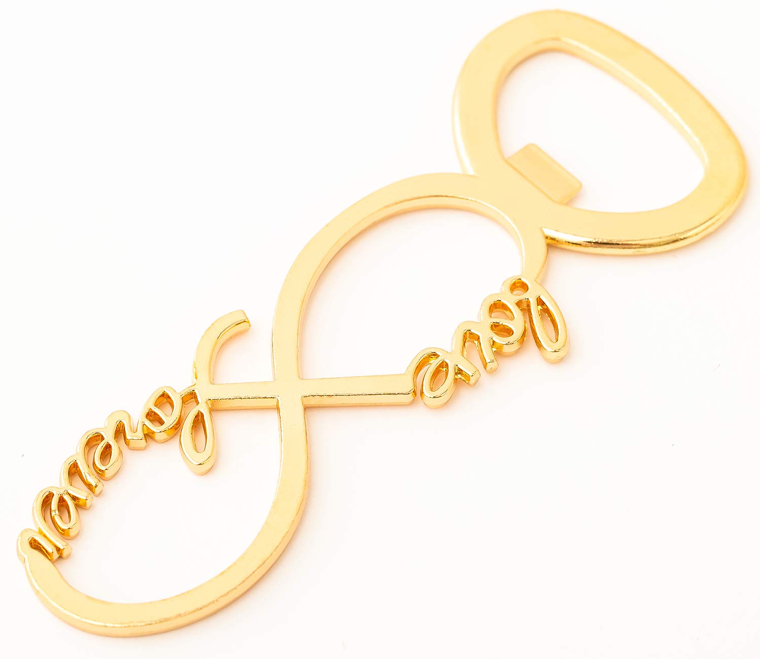 24 Pcs Love Forever Bottle Openers for Wedding Party Bridal Shower Favors Decorations Gifts or Souvenirs for Guests with Individual Gift Package (24, gold)…