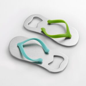 QLL 28 Pcs Special "pop the Top" Flip-flop Bottle Opener for Wedding Favors