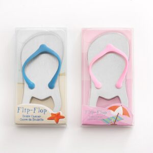 QLL 28 Pcs Special "pop the Top" Flip-flop Bottle Opener for Wedding Favors