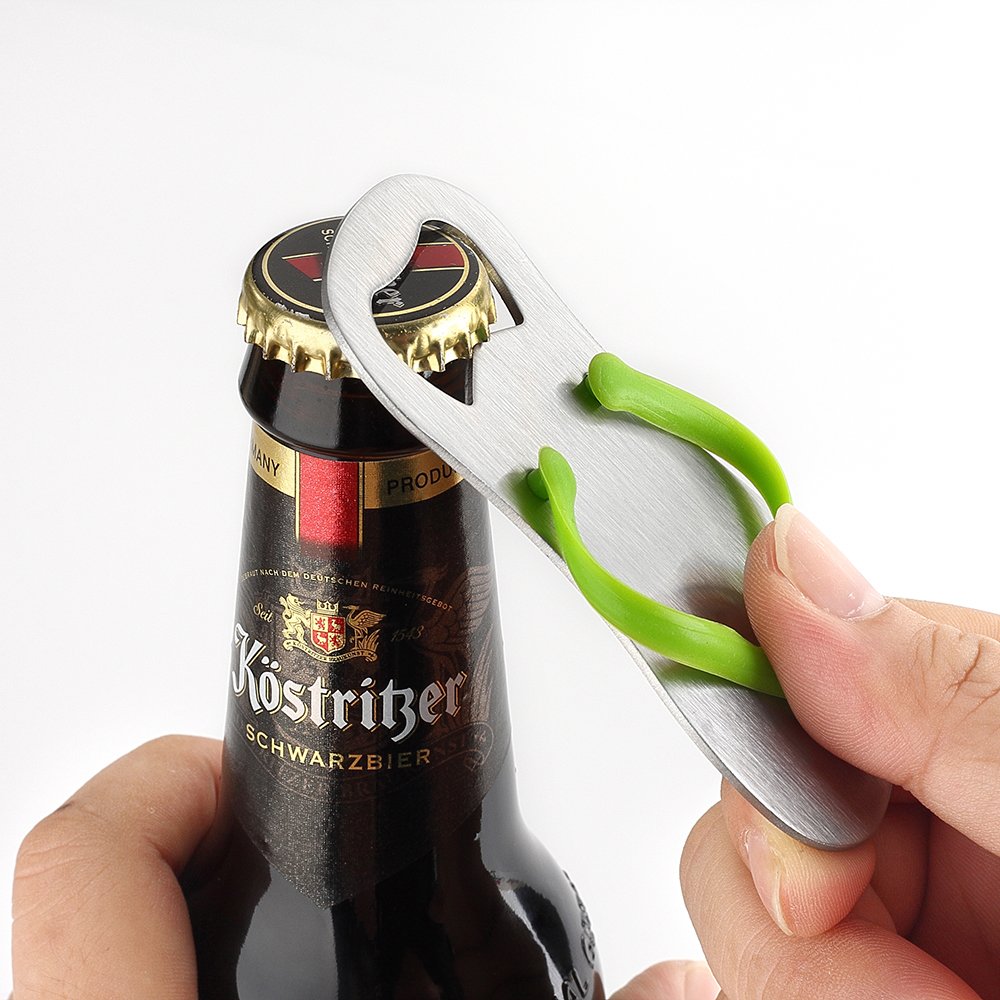 QLL 28 Pcs Special "pop the Top" Flip-flop Bottle Opener for Wedding Favors