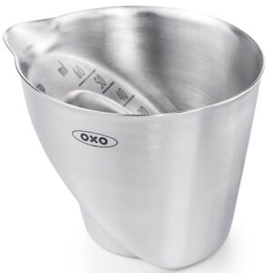 OXO Good Grips Angled Jigger,Silver,60ml