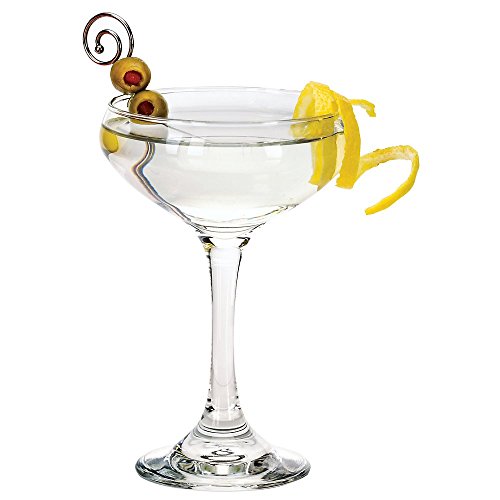 Libbey 3055 Perception 8.5 Ounce Cocktail Coup Glass - 2 Pack