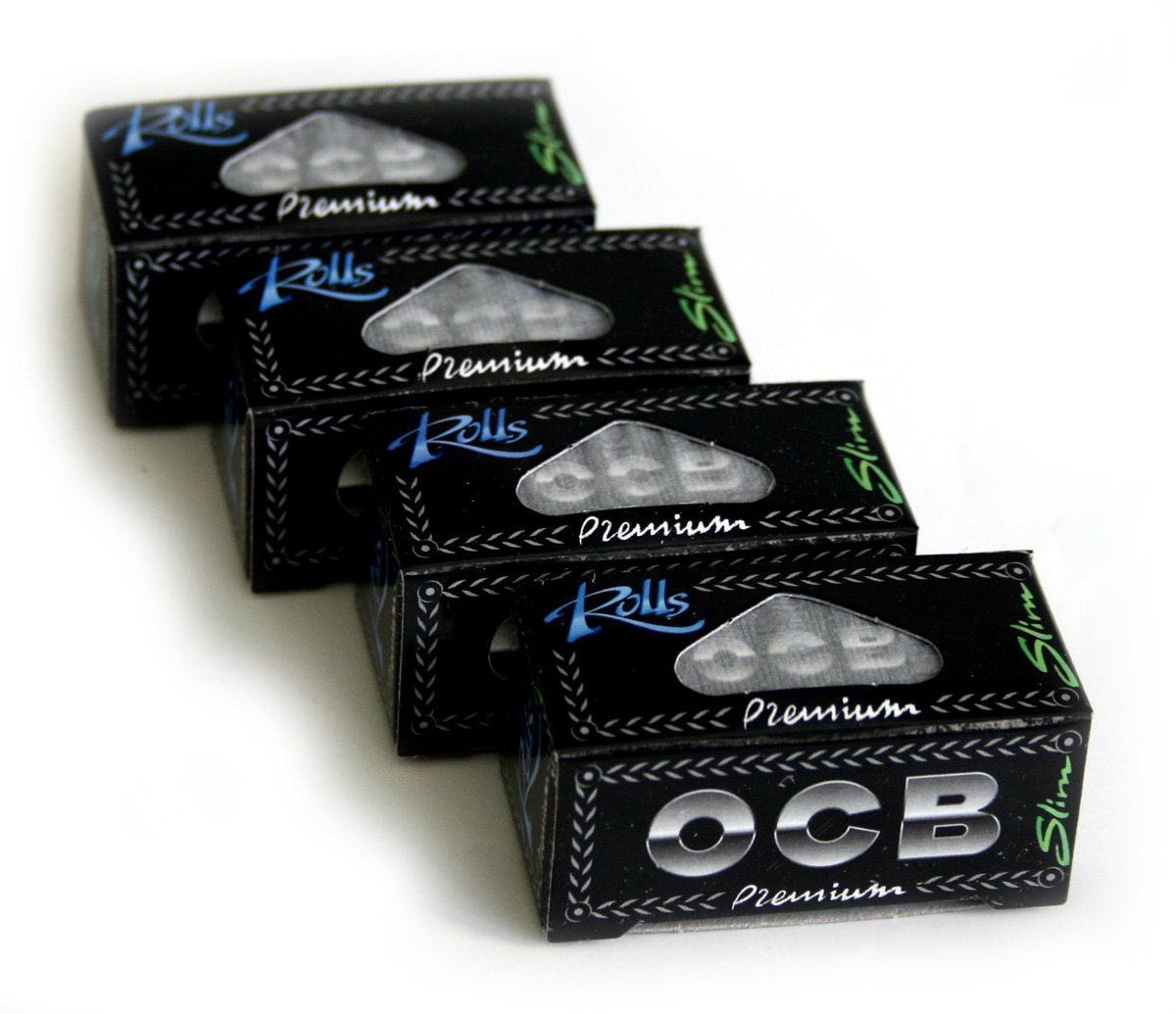 OCB Premium Slim Rolls x 4 Rolls