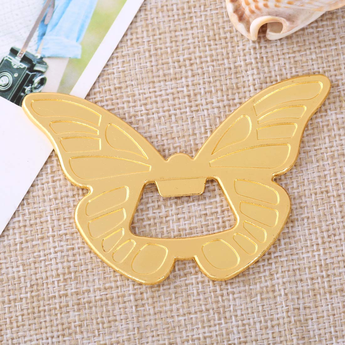 12 pcs Butterfly Bottle Opener Wedding Favors and Gifts with Exquisite packaging Box Wedding Gifts For Guests Wedding Baby Shower Souvenirs Party Supplies by WeddParty(Butterfly)