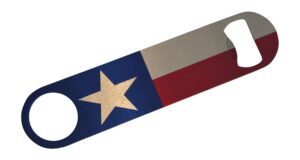 texas state flag speed bottle opener heavy duty gift for texan lone star state flag