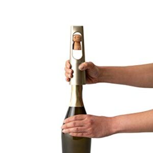 Rabbit Opener, Fits all champagne bottle sizes, Gold