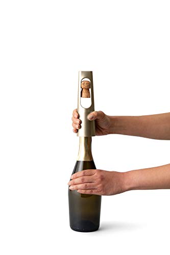 Rabbit Opener, Fits all champagne bottle sizes, Gold