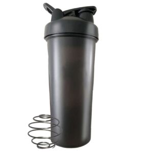 shaker bottle 28oz for gym, protein shaker bottle with blender bottle whisking ball