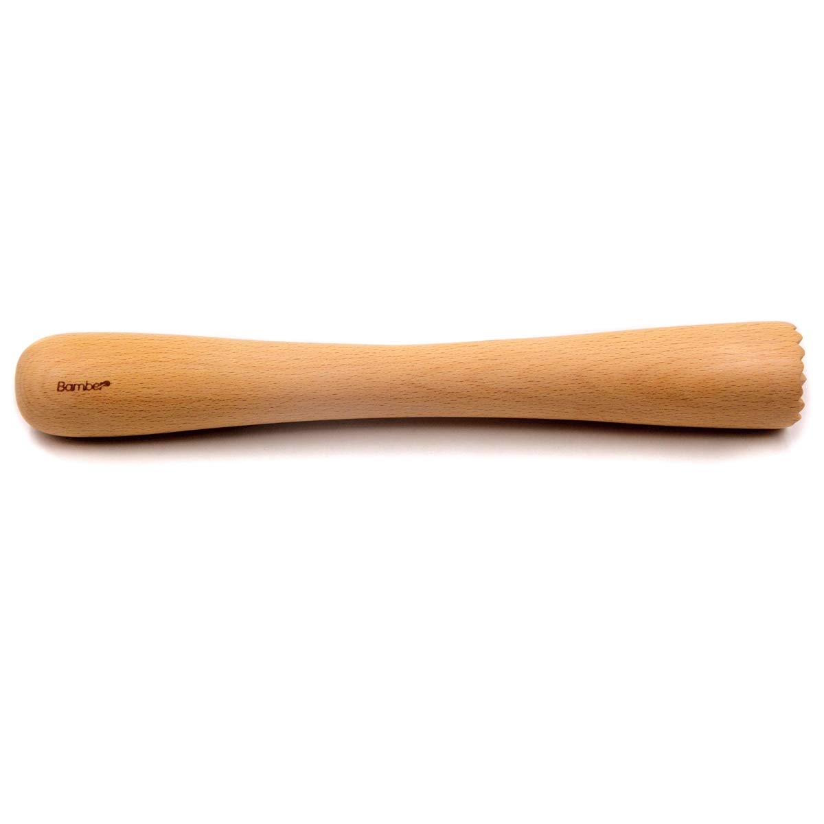 Bamber Extra Long Wood Cocktail Mojito Muddler Wooden Muddler Bar Tool, 12 x 1.6 Inches