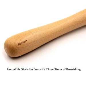 Bamber Extra Long Wood Cocktail Mojito Muddler Wooden Muddler Bar Tool, 12 x 1.6 Inches