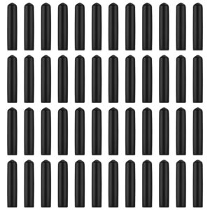 lounsweer 100 pcs black rubber pourer cap liquor bottle pourer cover dispenser spout dust covers liquor bottle covers spout cap