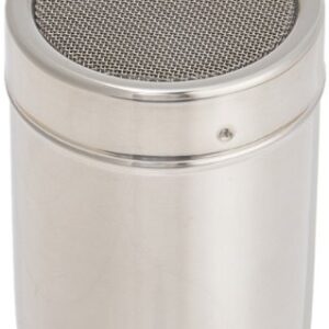 Ateco Stainless Steel Shaker, 4-ounce Capacity with Fine Mesh