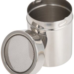 Ateco Stainless Steel Shaker, 4-ounce Capacity with Fine Mesh