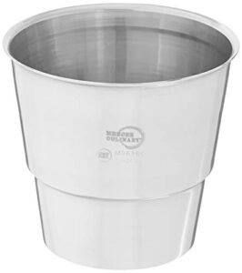 mercer culinary shake collar, 4.34 inch top diameter, stainless