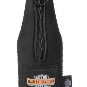 Harley-Davidson Pre-Luxe Neoprene Zippered Bottle Wrap w/Bottle Opener