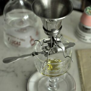 Absinthe Balancier (See-Saw dripper) from Bonnecaze Absinthe & Home