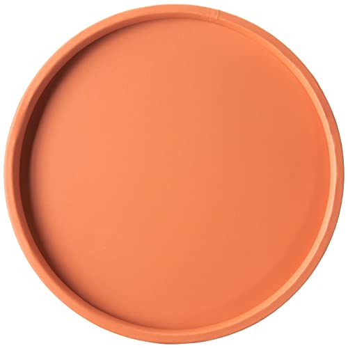 Kraftware Bartenders Choice Serving Tray - Spicy Orange, 14-Inch Food Tray for Coffee Table, Breakfast, Tea, Butler, Countertop, Kitchen, Vanity, Hotel Serve Tray