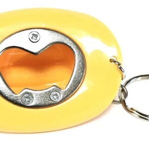 Corona Light Yellow Cowboy Hat Bottle Opener Keychain