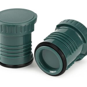 LUAATT Thermos Replacement Stopper,2 Pack Green Water Leakage Prevention Stopper For Stanley Classic Stainless Steel Vacuum Bottle(1.1 QT/1.5QT/2 QT)