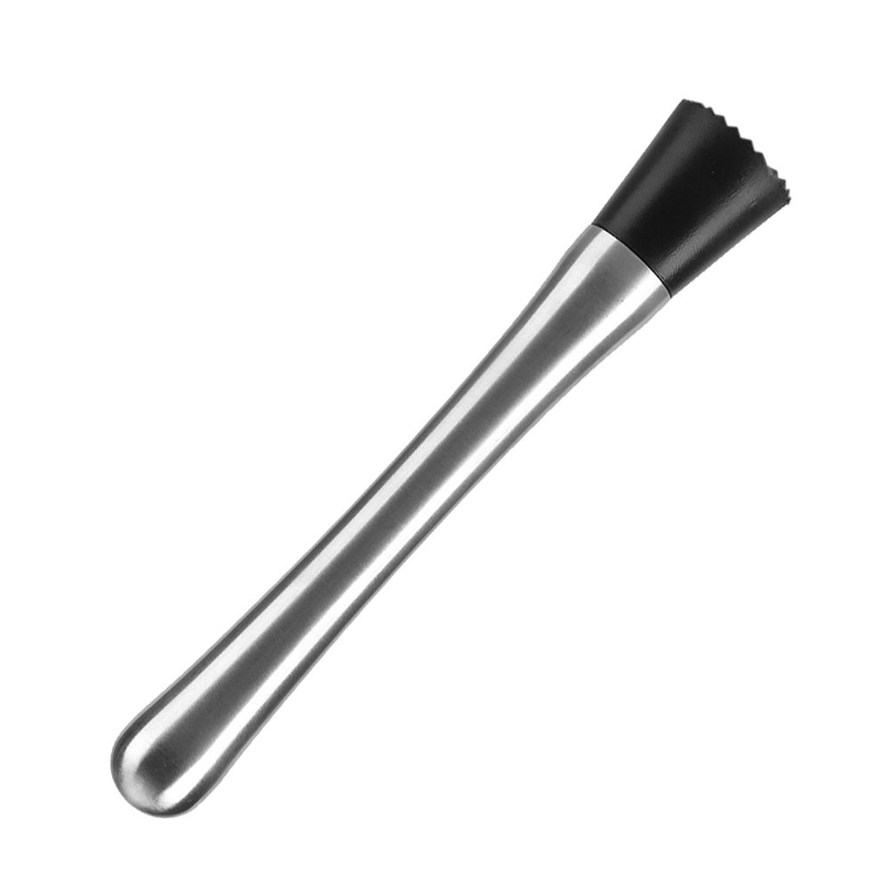 Fdit Cocktail Muddler Stainless Steel Bar Stick Mojito Masher Fruit Mixer Ideal Bartender Tool Barware