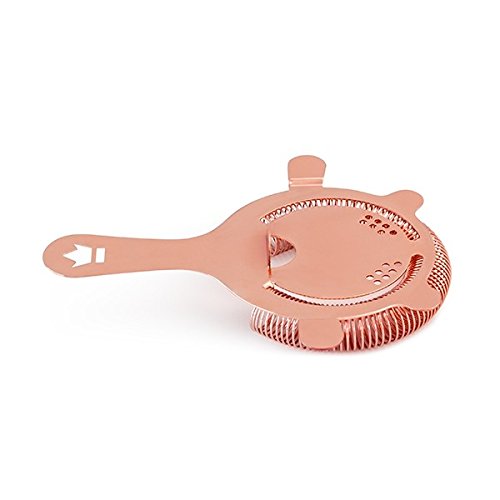 Cocktail Kingdom Buswell™ 4-Prong Hawthorne Strainer - Copper-Plated