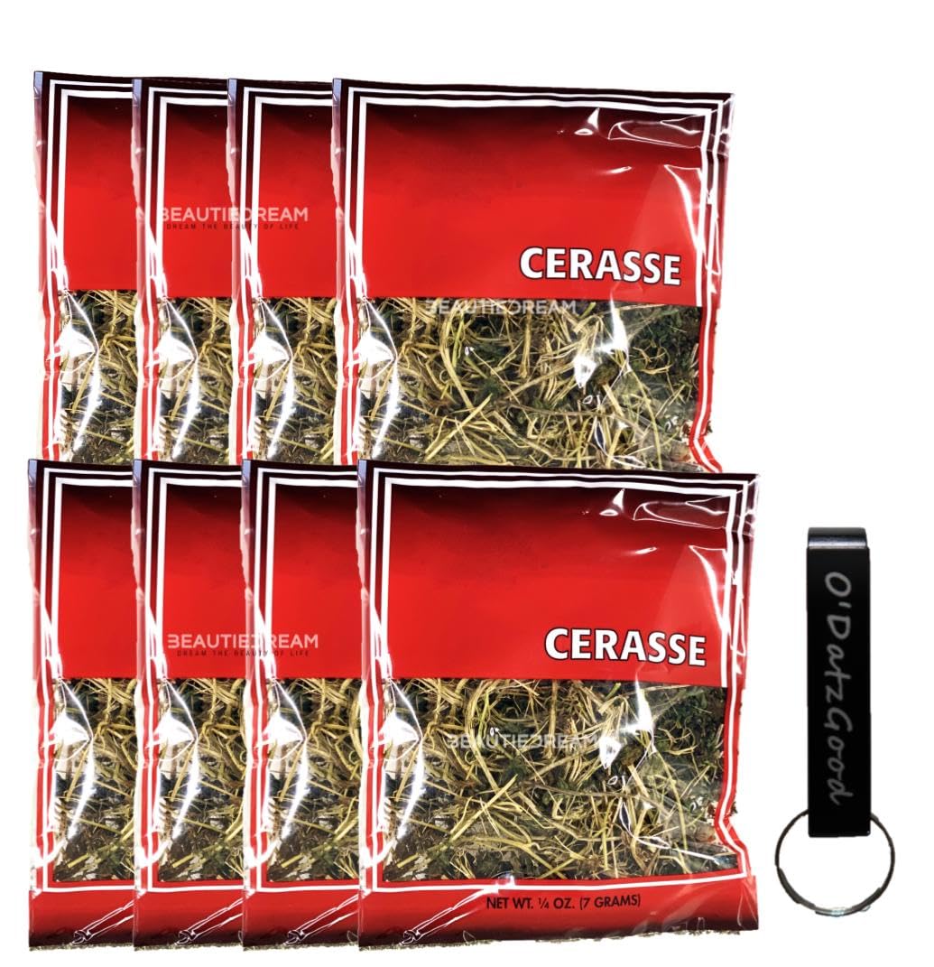 Cerasee Tea Leaves Pack of 8 Sealed with ODatzGood Keychain Bottle Opener (Pack of 8)