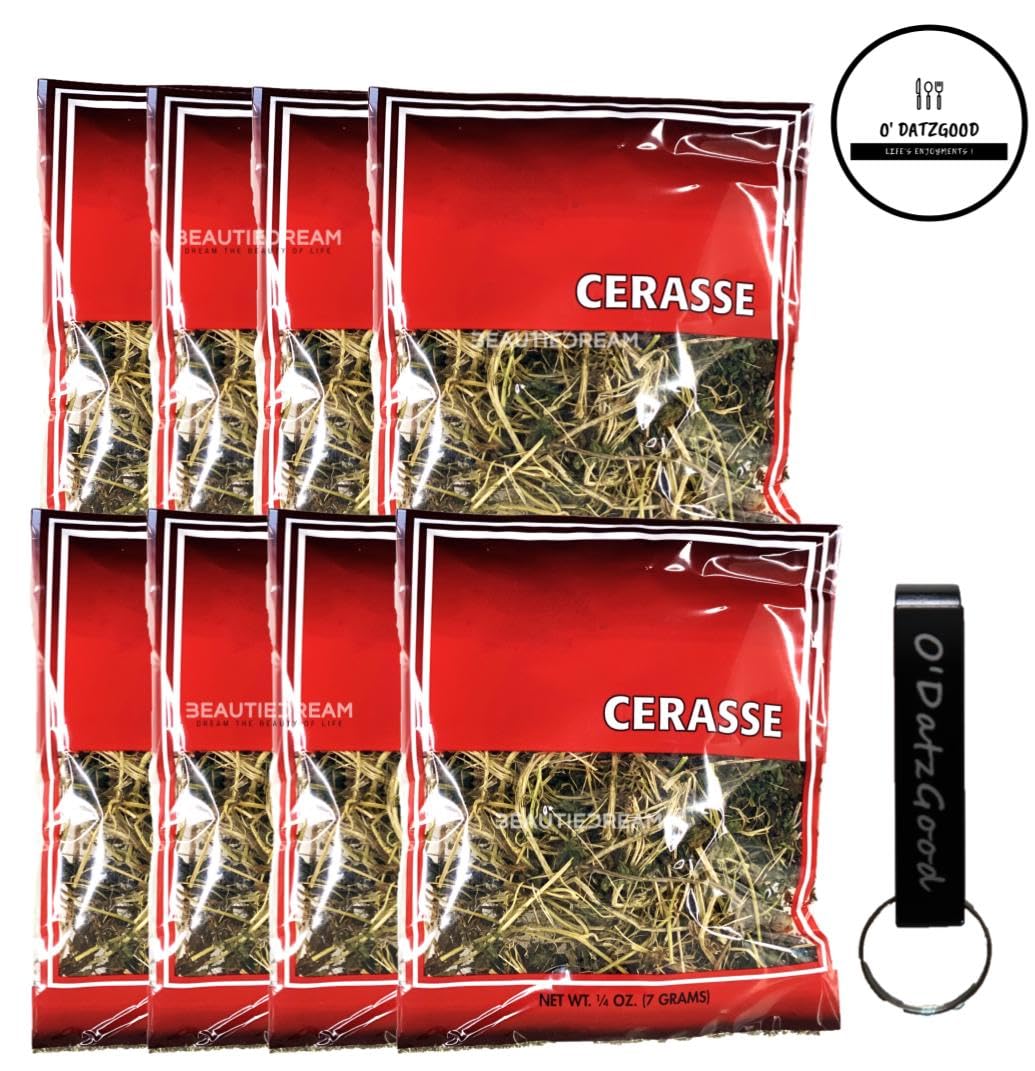 Cerasee Tea Leaves Pack of 8 Sealed with ODatzGood Keychain Bottle Opener (Pack of 8)