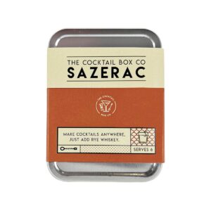 The Cocktail Box Co. Sazerac Cocktail Kit - Premium Cocktail Kits - Make Hand Crafted Cocktails. Great Gifts for Him or Her Cocktail Lovers (1 Kit)