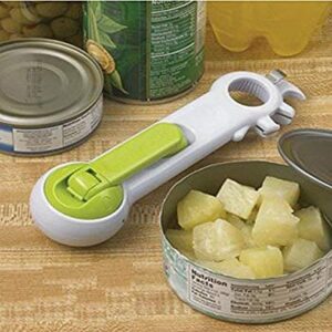 Multifunctional 6 in 1 One Touch Can Jar Bottle Opener Kitchen Tool by TJSpecia