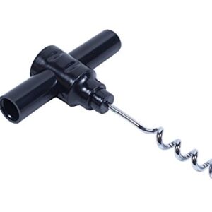 True Bar Tool Covert: Pocket Corkscrew, Black, 1 Count