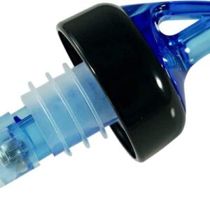 1/4 oz Blue (PP-CLD-14B) Measured Liqour Pourer - Precision Pour Liquor & Wine Bottle Pour Spout - (10-Pk) 100% USA Made - Pour The Perfect Cocktail with Our No Leak Bottle Spouts, Size 0.25 oz