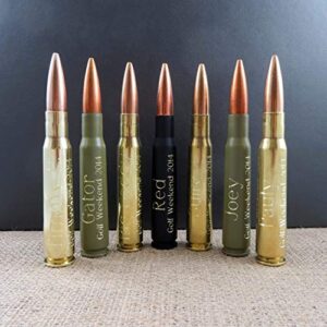 personalized 50 caliber custom bullet bottle opener