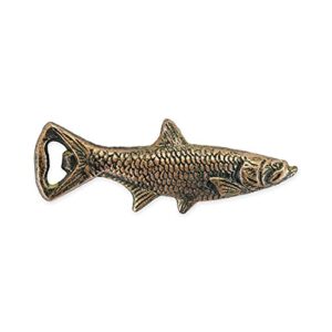 foster & rye cast iron fish novelty bottle openers, metallic