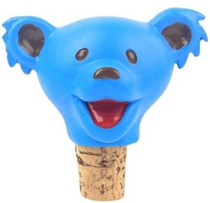 kollectico grateful dead bottle stopper - blue,