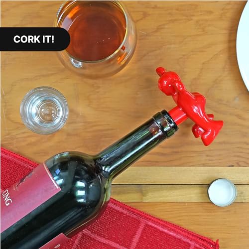 Sir Perky Novelty Bottle Stopper