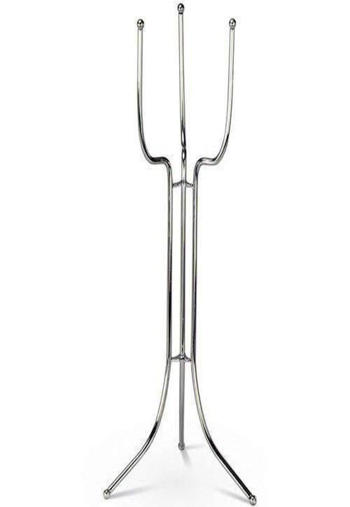 Winco Folding Wine Bucket Stand, Medium, Chrome , 8 Quart