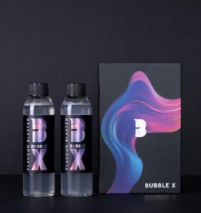 official flavor blaster bubblex 180ml (2 pack) flavor blaster pro 2 and flavor blaster mini cocktail smoke gun aroma bubbles, cocktail bubble solution